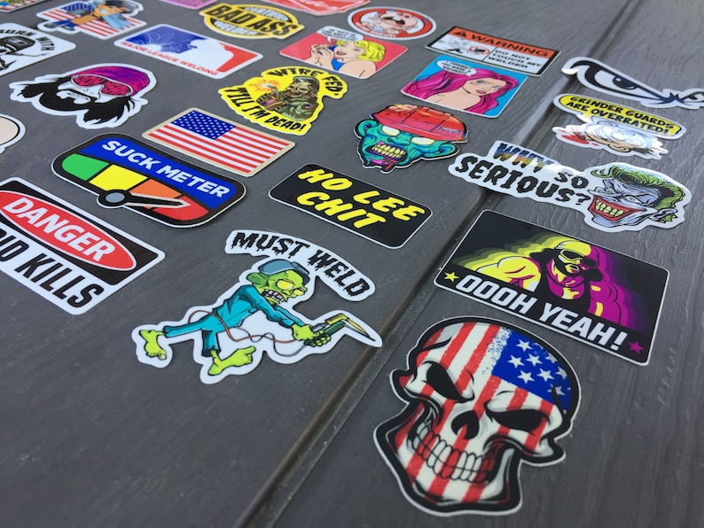 WELDER Hard Hat Stickers 30 total HardHat Sticker and | Etsy