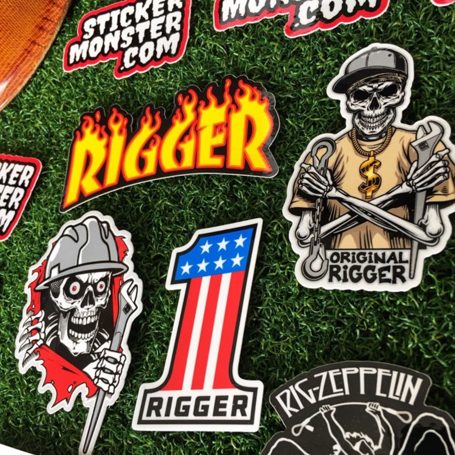 Rigger Sticker Pack, Hard Hat & Toolbox Decals - Etsy