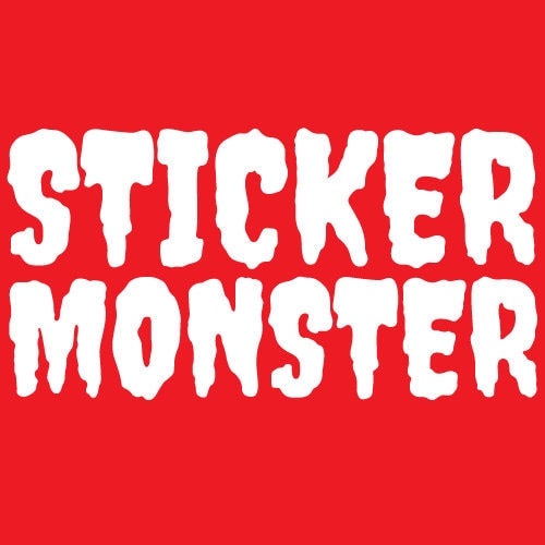 THESTICKERMONSTER - Etsy