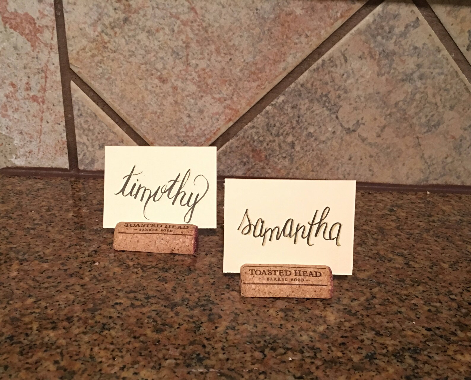 Cork Place Cards - Etsy