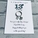 13th birthday keyring13th birthday cardniece cardnephew | Etsy