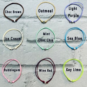 Adjustable String Wish Bracelet,string Anklet,friendship Bracelet,hen ...