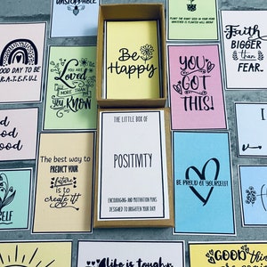 Positivity Cards,message Box,self Care Gift Box,positivity Gift,anxiety ...