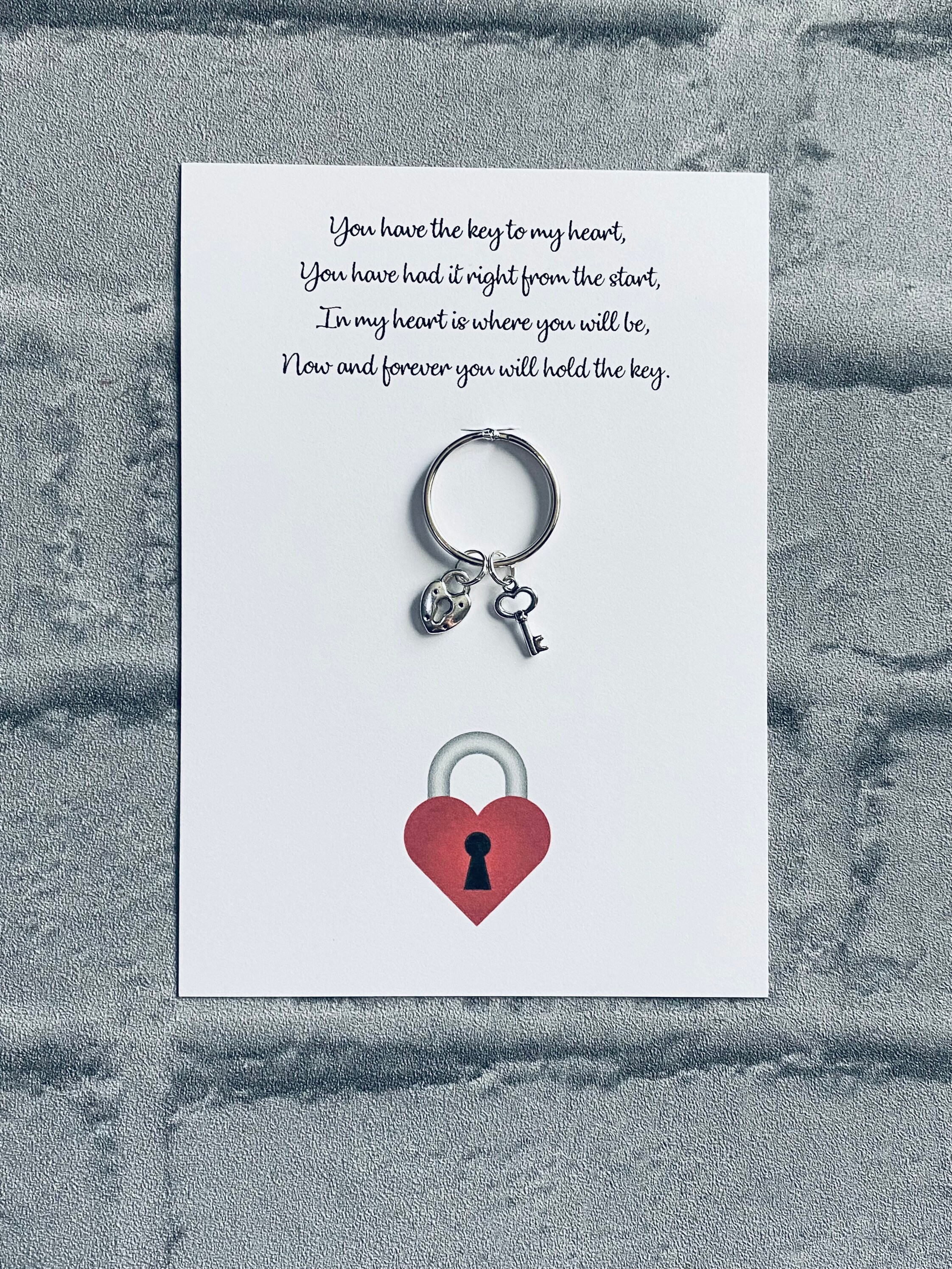 Lock and Key Keyringlock and Key Jewellery Key to My - Etsy