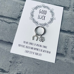Good Luck Keyring,good Luck Charm,good Luck Gift,good Luck Keychain ...