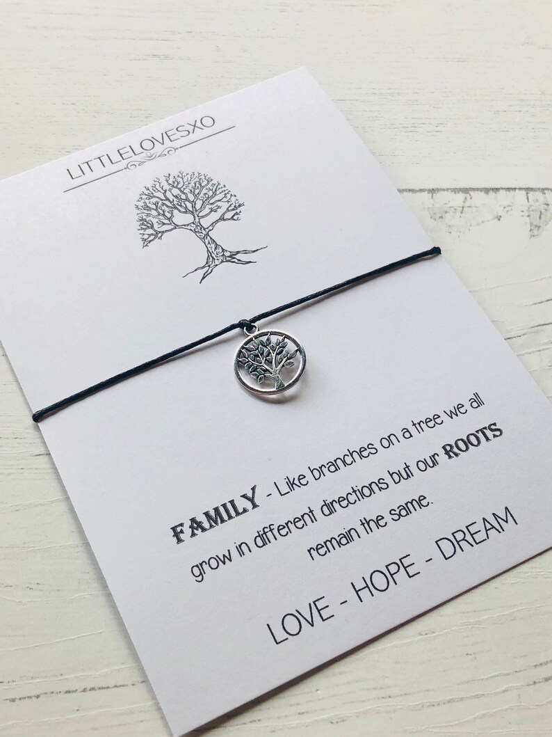 Tree of Life Braceletfamily Tree Giftstree Bracelettree of | Etsy