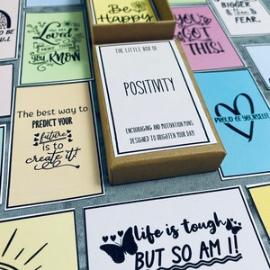 Positivity Cards,message Box,self Care Gift Box,positivity Gift,anxiety ...