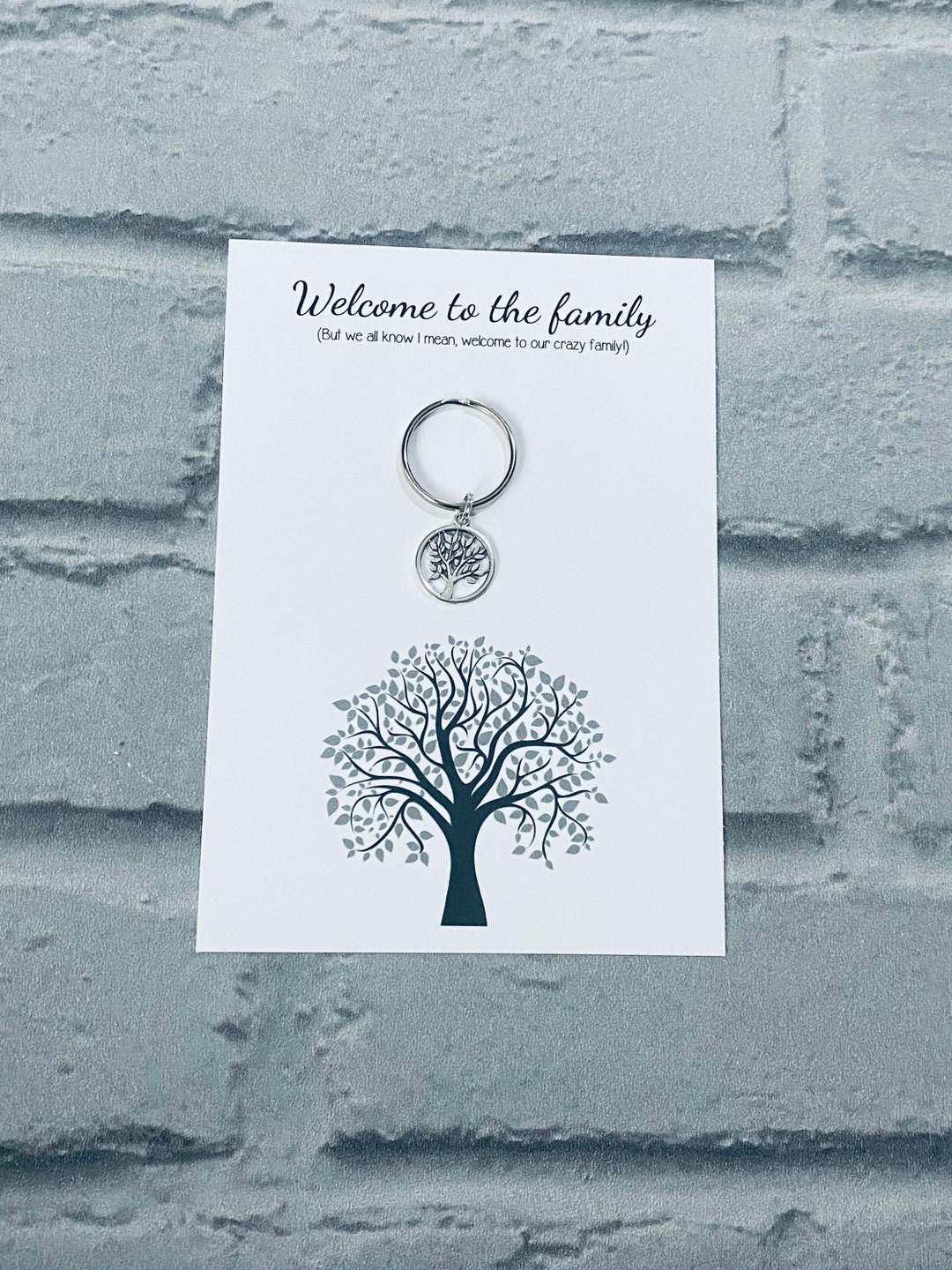 Tree of Life Keyring,family Tree Gift,daughter in Law Gift,mother of ...