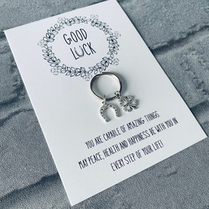 Good Luck Keyring,good Luck Charm,good Luck Gift,good Luck Keychain ...