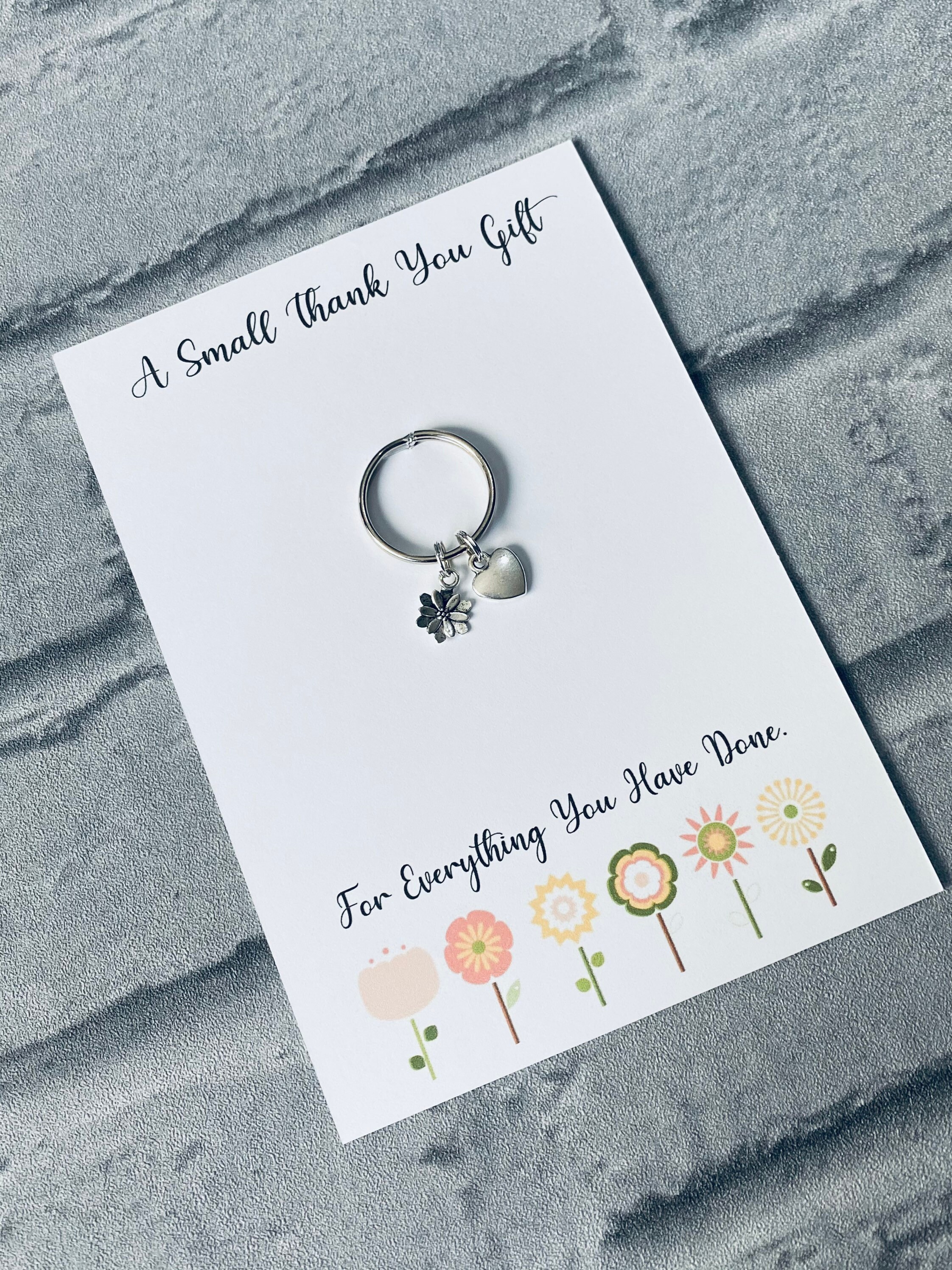 Thank You Giftthank You Keyringthank You Keepsakethank You | Etsy