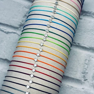 Adjustable String Wish Bracelet,string Anklet,friendship Bracelet,hen ...