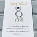 Good Luck Keyring,good Luck Charm,good Luck Gift,good Luck Keychain ...