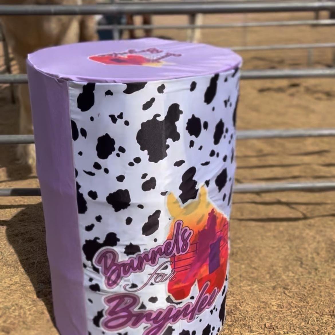 Outdoor Barrel Racing Covers – Weatherproof Wraps for Rodeo Barrels - Etsy