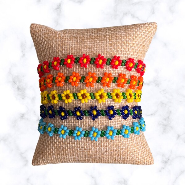 Beaded Daisy Flower - Etsy