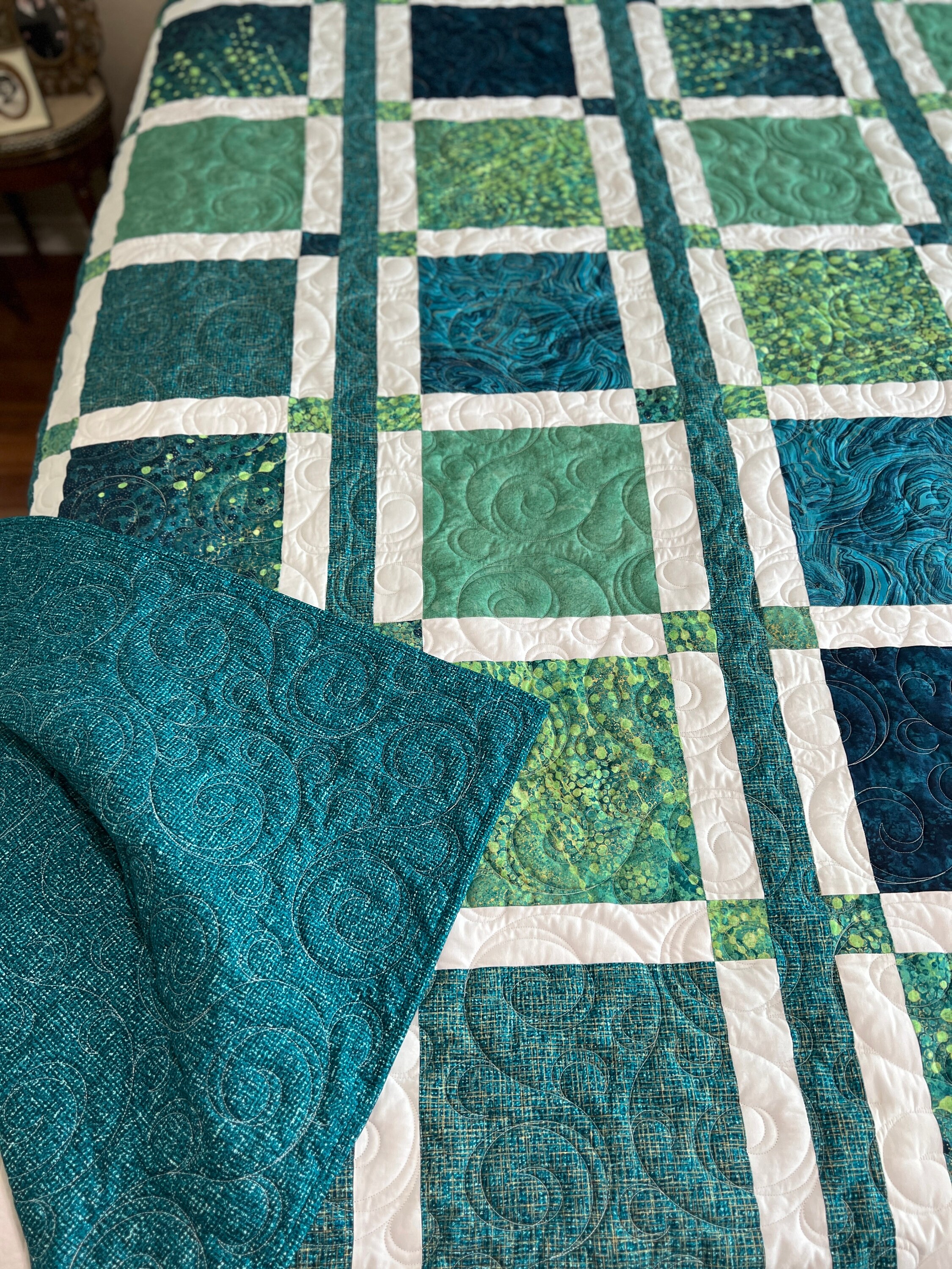 Tidal Wave Handmade Quilt - Etsy