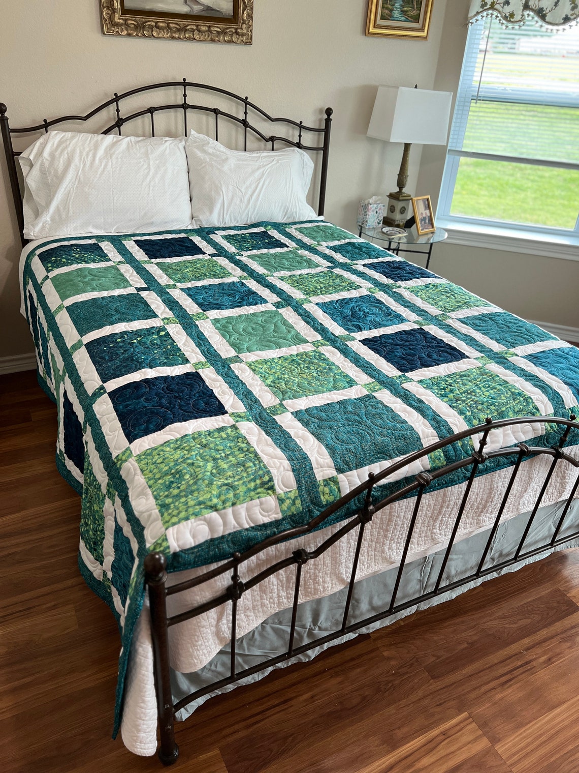 Tidal Wave Handmade Quilt - Etsy