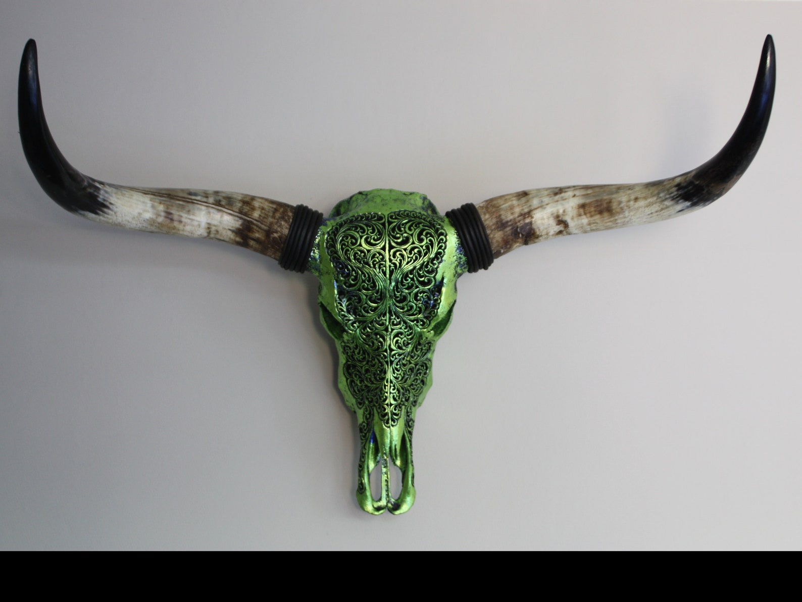 Longhornskull Wall Mount Real Longhorn Skull Buffaloskull - Etsy
