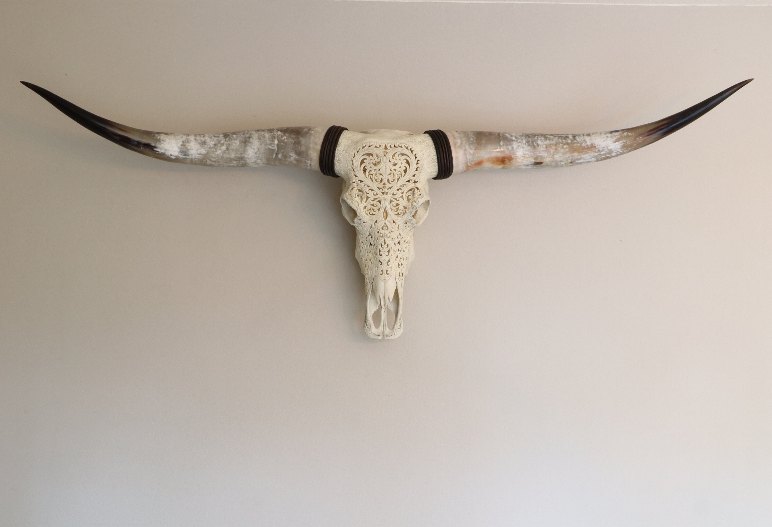 Longhornskull Carved Longhornskull Home Decor | Etsy