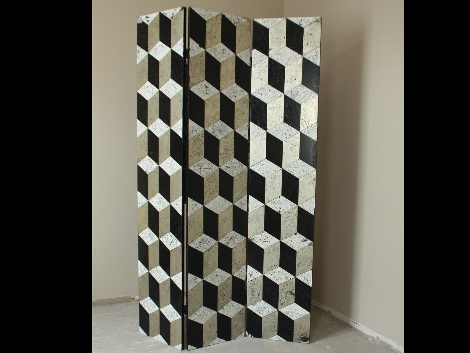 Room Divider Wooden Room Divider Paravent Room Separator - Etsy