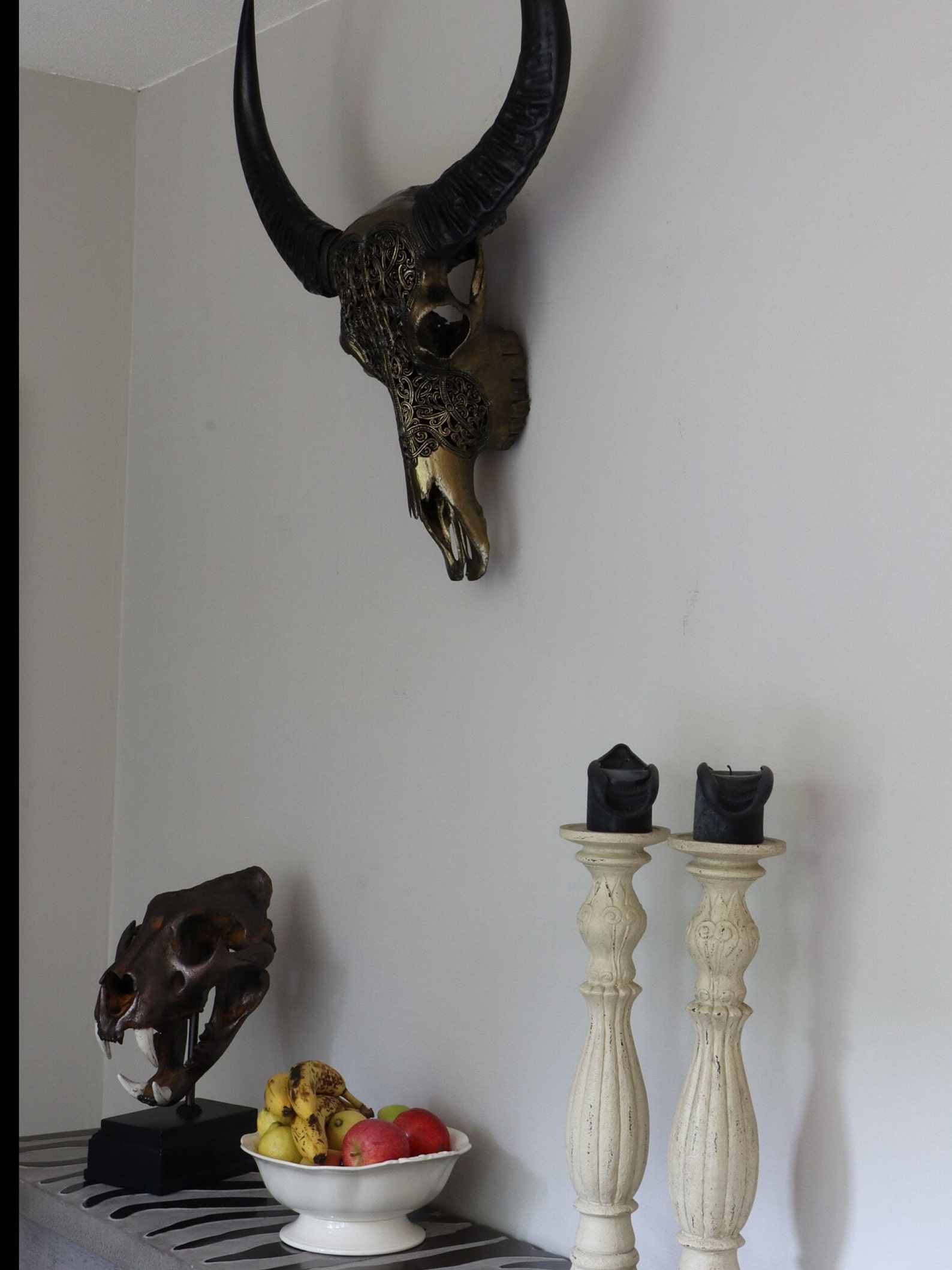 Real Buffalo Skull Celtic Design Carved Buffaloskull - Etsy