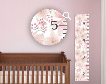 Pink Growth Chart | Etsy