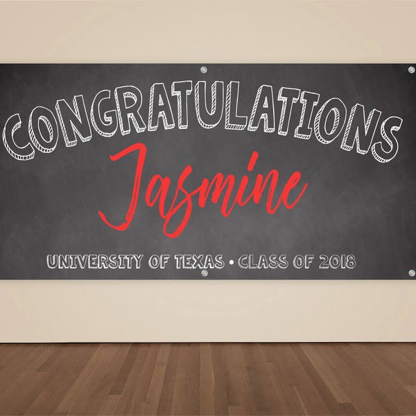 Chalkboard Grad - Etsy
