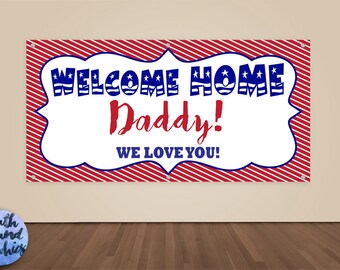 Military Homecoming Printable, Welcome Home Military, Deployment ...