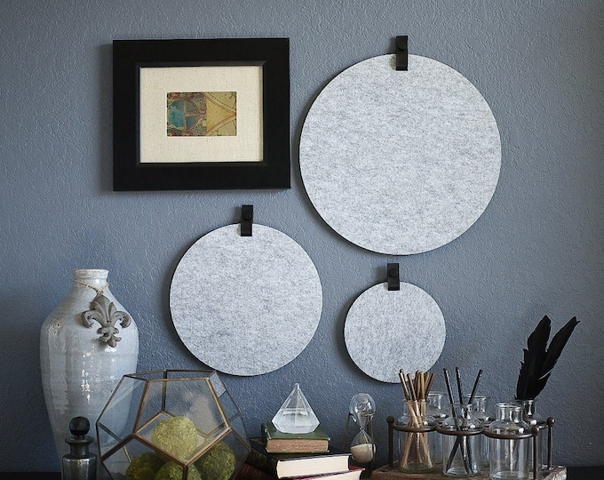 Felt Pin Board Multiple Colors and Sizes- Two Sided Enamel Pin Display ...