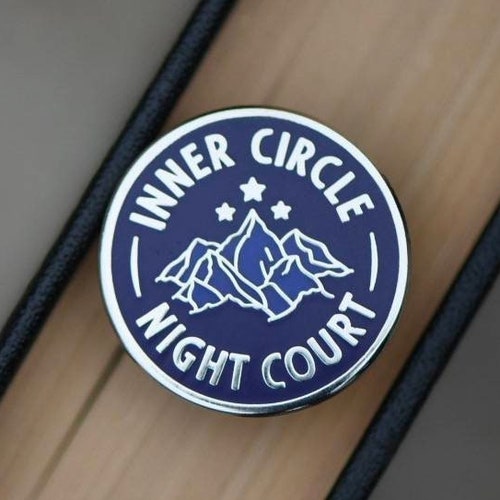 ACOMAF Rhysand Quote Floral Hard Enamel Pins ACOTAR Feyre A | Etsy