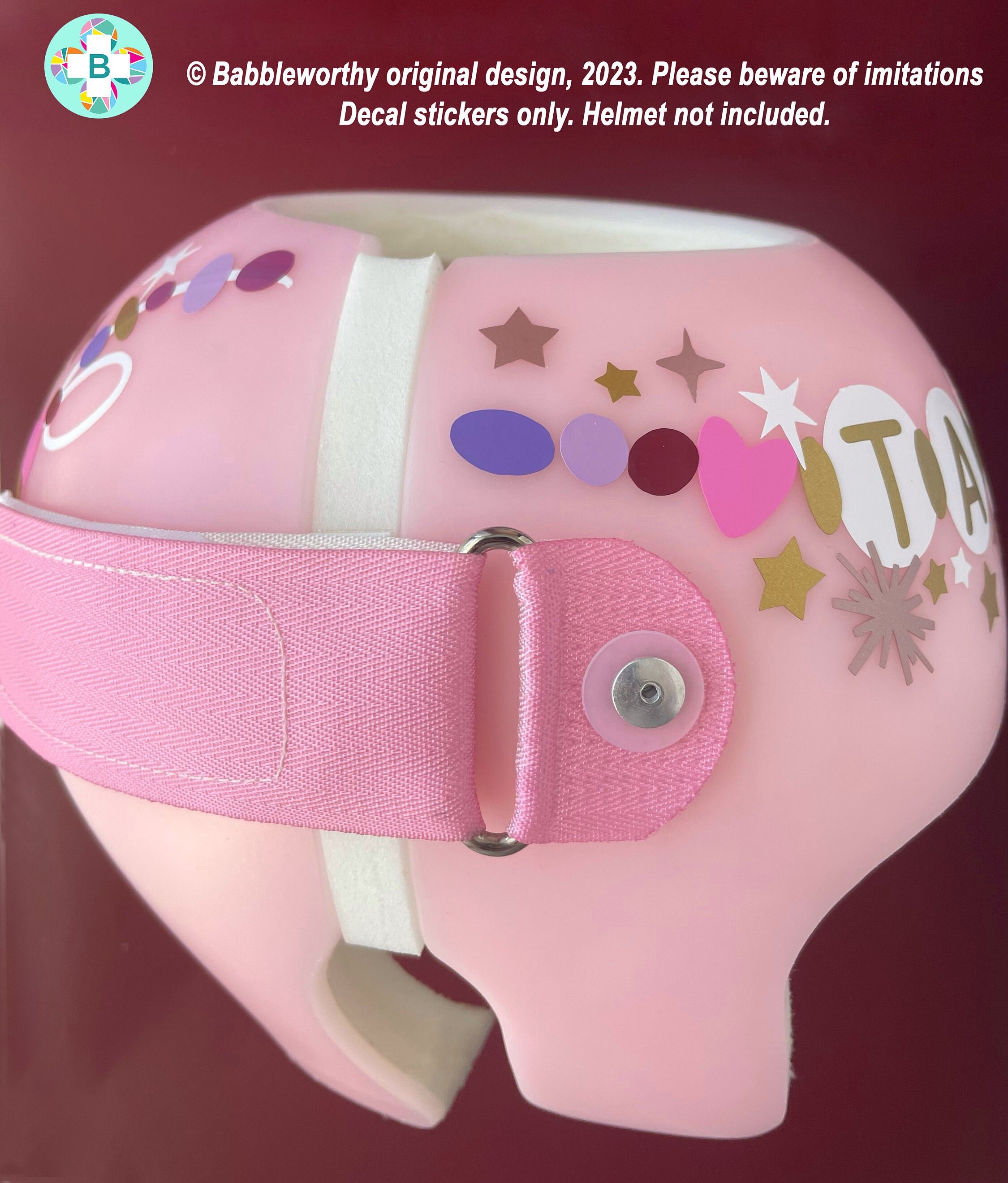 Star Band Decals, Plagio Cranio Helmet Era Cranial Band Decoration ...