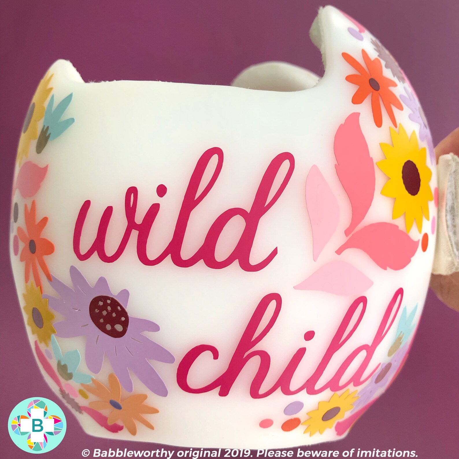 Doc Band Decals Girl Floral Cranial Band Decals Stickers - Etsy