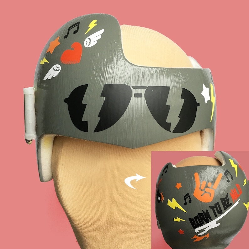 Cranial Band Stickers, Boy Baby Helmet Decals, Cranial Band Decal ...