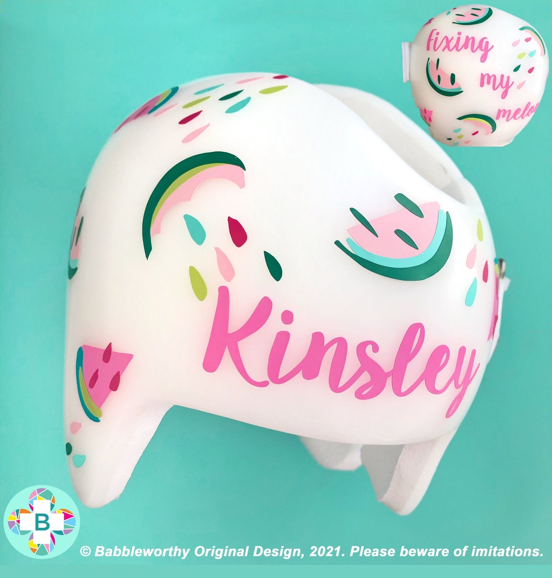 Cranial Band Helmet Stickers, Baby Starband Doc Band Decals ...