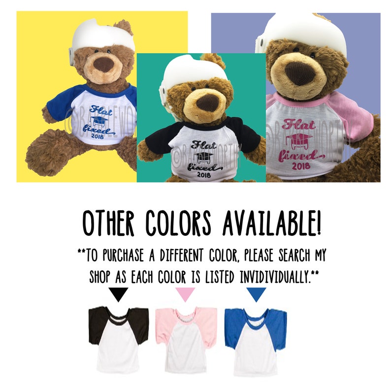 Baby Helmet Cranial Band Bear Graduation Shirt Doc Band | Etsy
