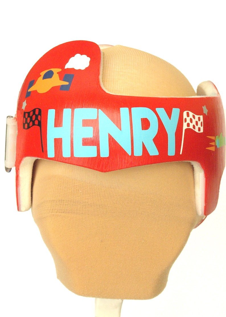 Doc Band Decals Cranial Band Decals Race Car Themed Baby - Etsy