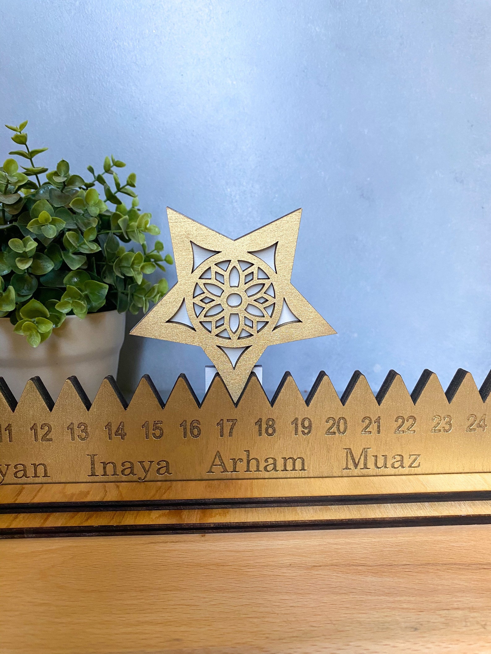 Ramadan Advent Calendar, Ramadan Decor, Ramadan Decoration, Muslim ...