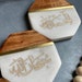Arabic Calligraphy Coasters, Muslim Gifts, Islamic Gifts, Islamic ...