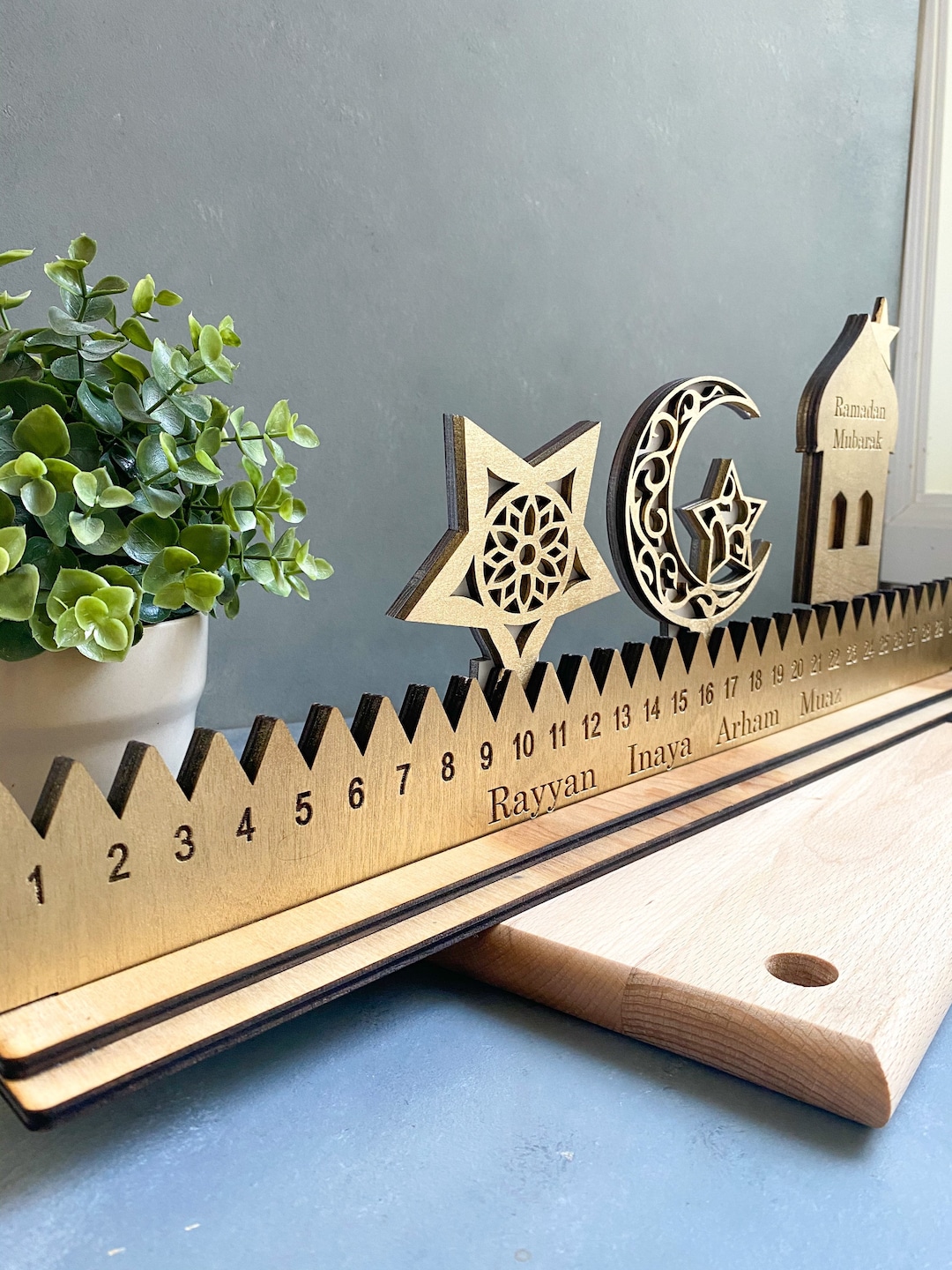 Ramadan Advent Calendar, Ramadan Decor, Ramadan Decoration, Muslim ...