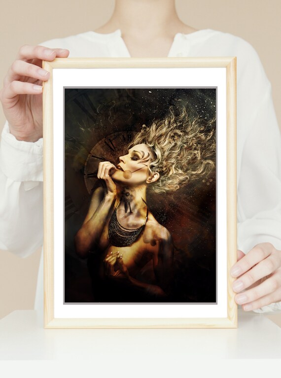 Aglaea Greek Goddess Surreal Greek Mythology Digital Art | Etsy