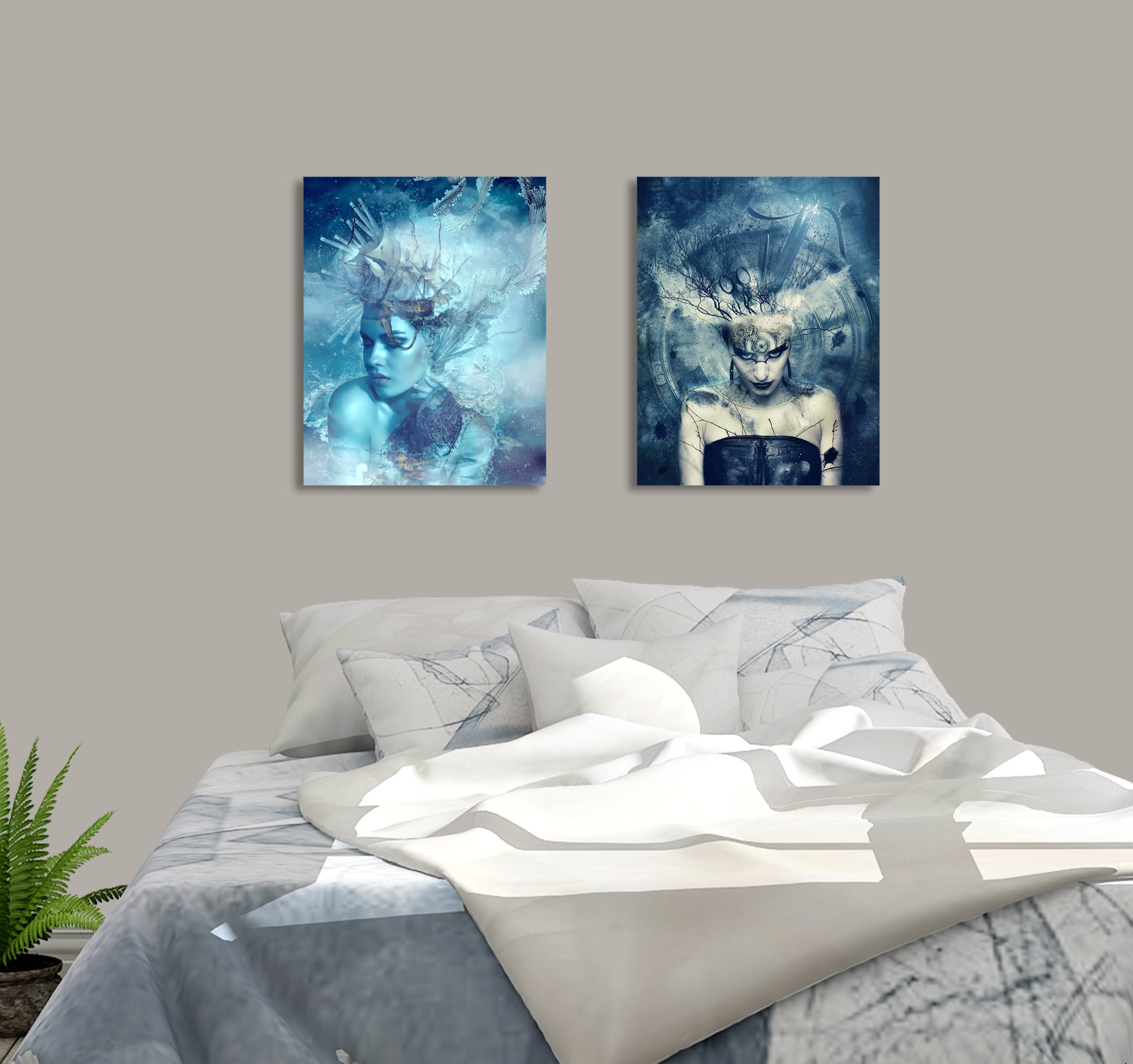 Atropos Greek Goddess Surreal Greek Mythology Digital Art - Etsy