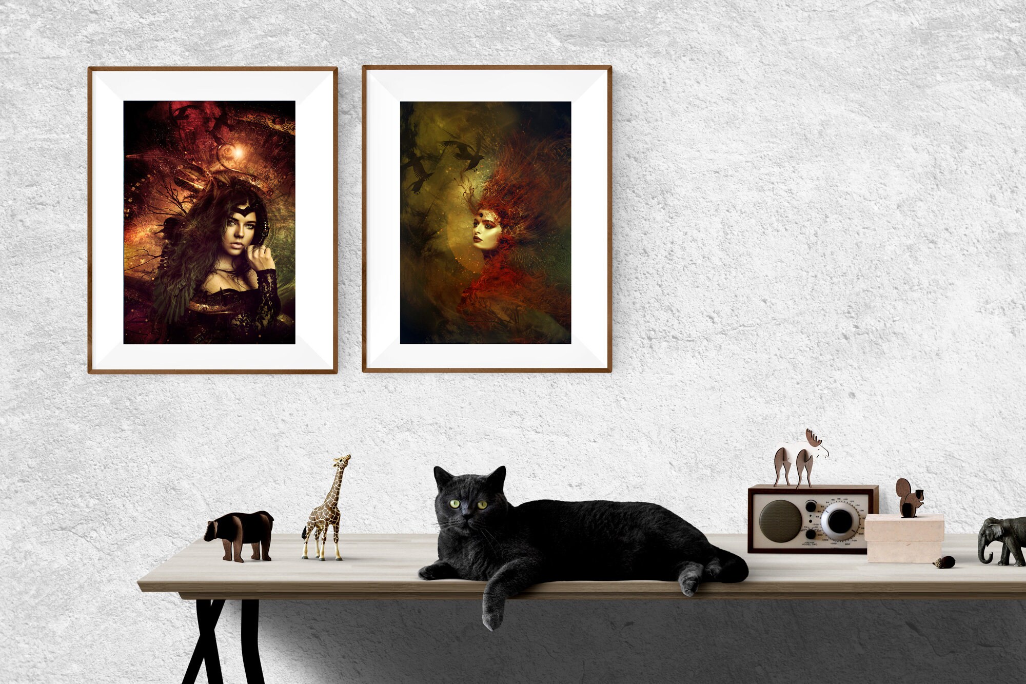 Circe, Greek Goddess, Multiple Sizes, Modern Art, Surreal, Fantasy ...