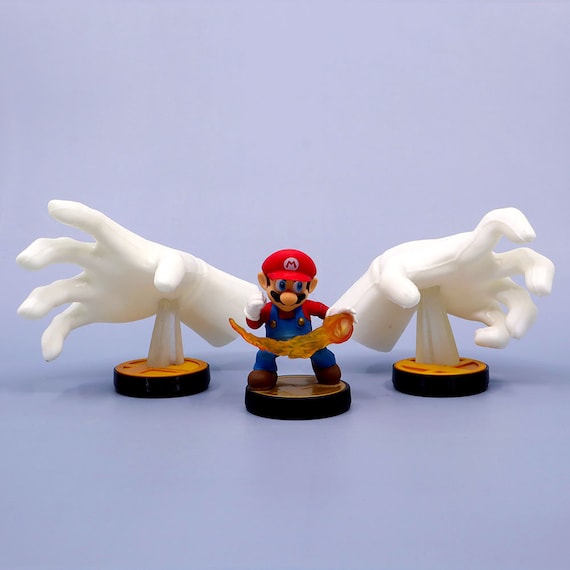 Master Hand Crazy Hand Super Smash Bros Ultimate Boss not Working Amiibo INSPIRED Minifigures Etsy Canada