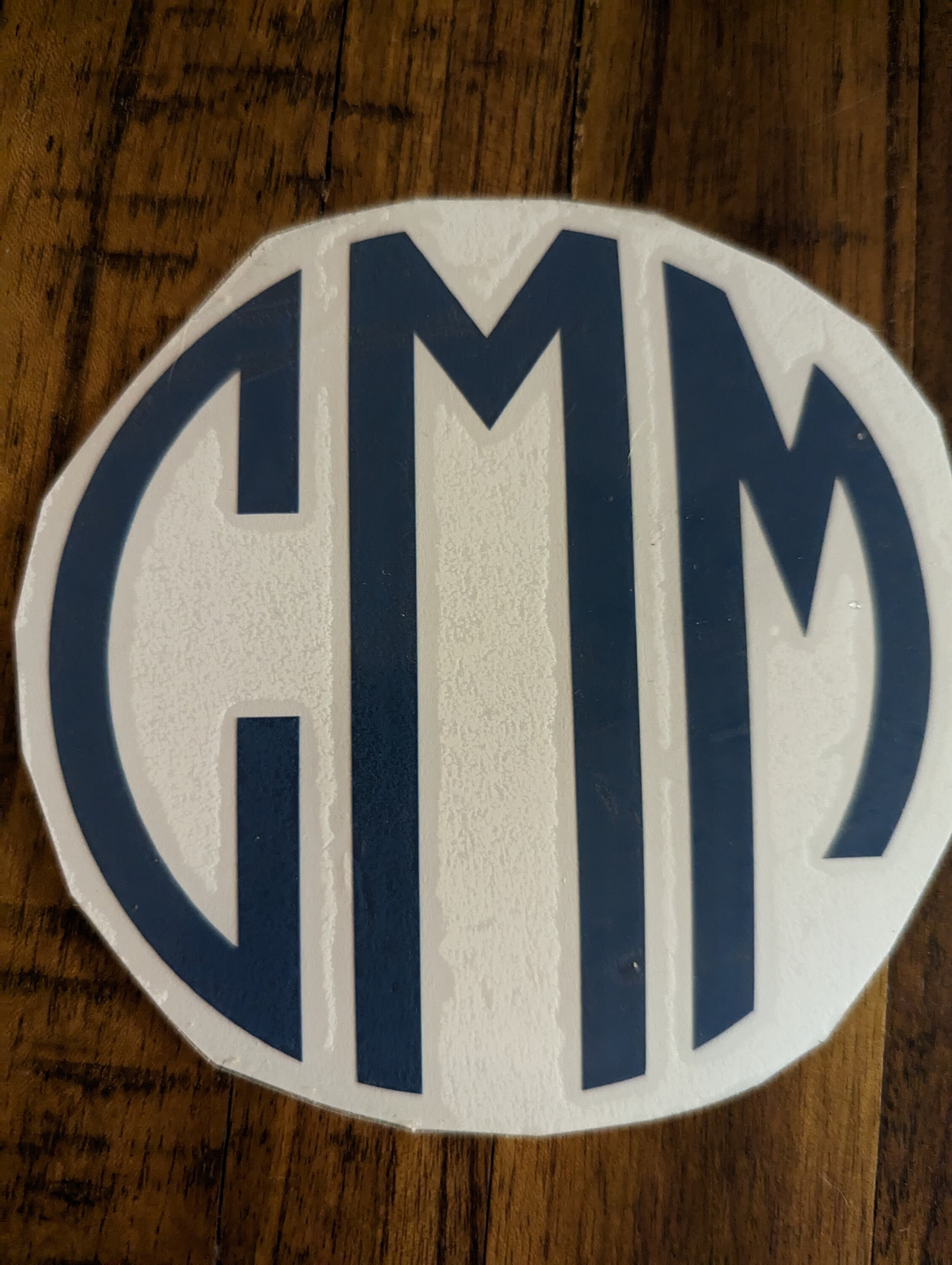 Monogram Decals - Etsy