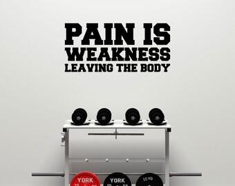 Gym Wall Decal - Etsy