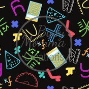 Math Love Mathematic Digital Papers Scrapbooking Paper Digital ...