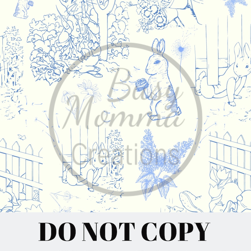 Peter Rabbit Pattern - Etsy
