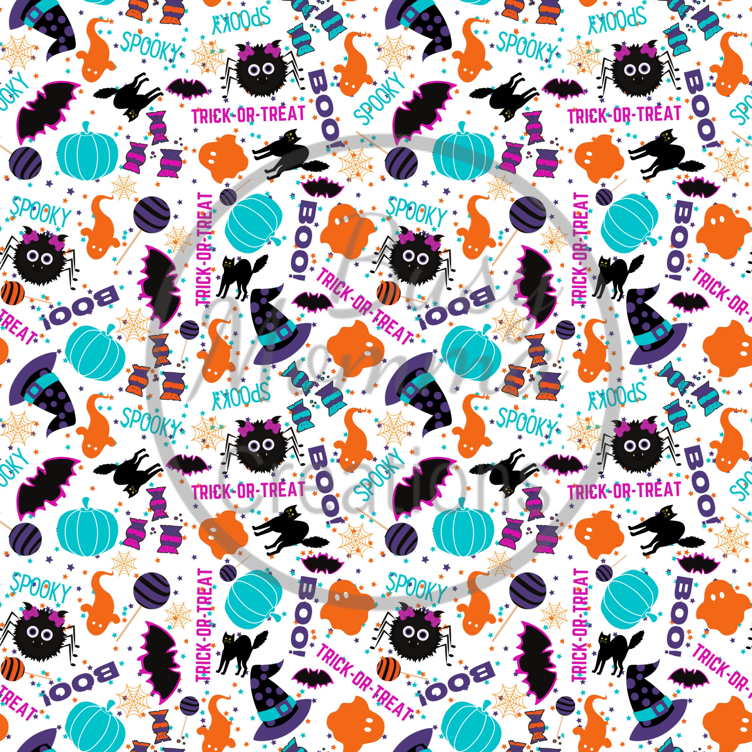 Halloween Fabric Digital File- SEAMLESS Paper,digital,background,design ...