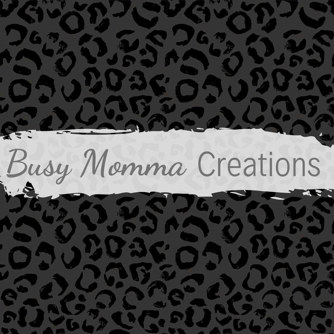 Onyx Leopard Print Fabric Digital File- SEAMLESS Paper,digital ...