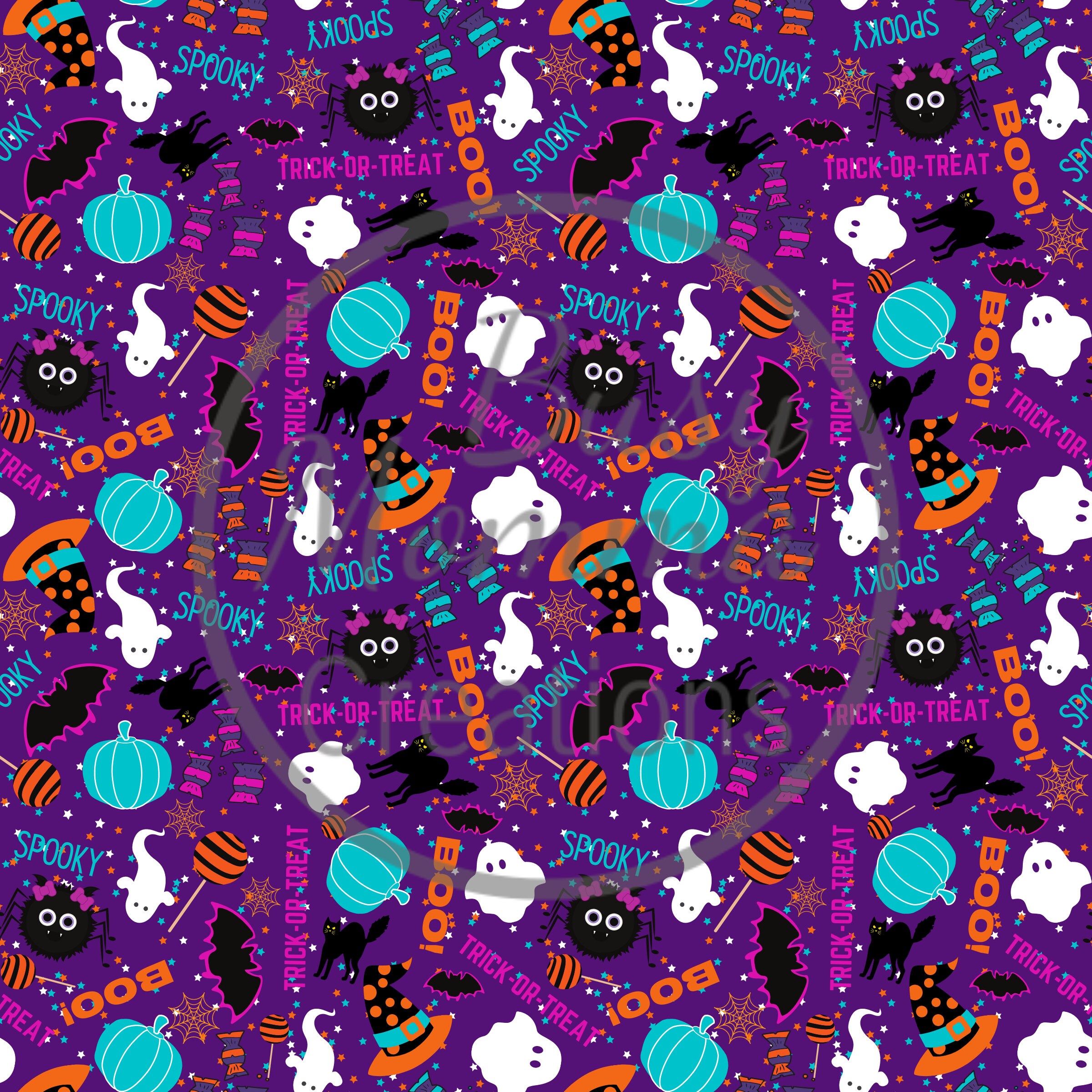 Halloween Fabric Digital File- SEAMLESS Paper,digital,background,design ...