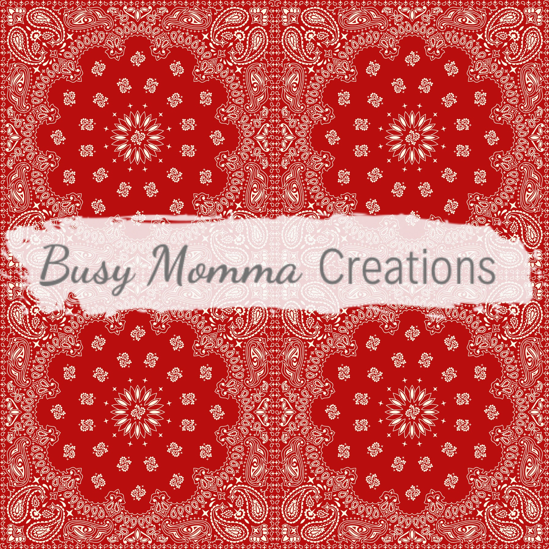 Red Bandana Fabric Digital File- SEAMLESS Paper,digital,background ...